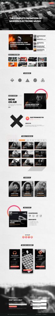 New Electronic Music radio station templates included with Pro Radio ...