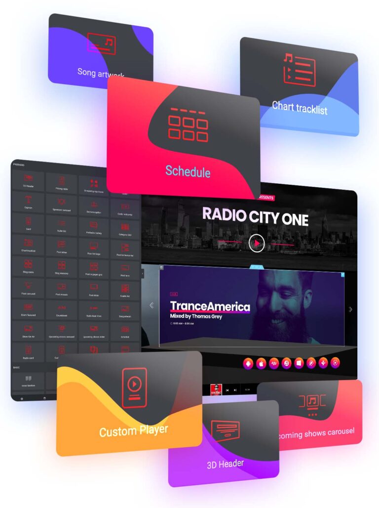 Pro.Radio - Best Radio Wordpress Themes and Plugins