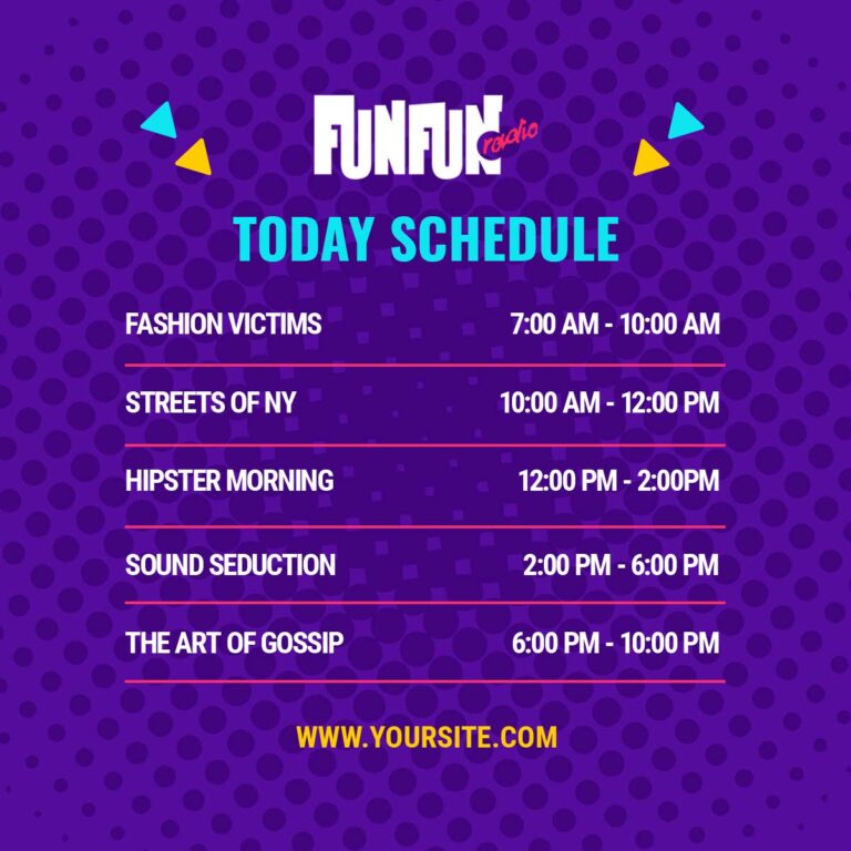 Huge update: 92 Fee Radio Station Templates for your social networks ...