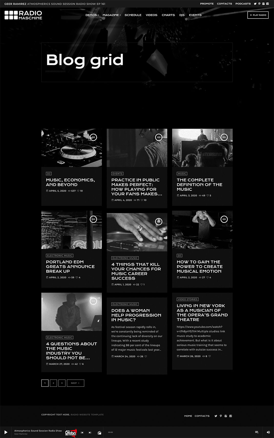 Demo 11 – Maschine FM – Techno Radio | Pro.Radio