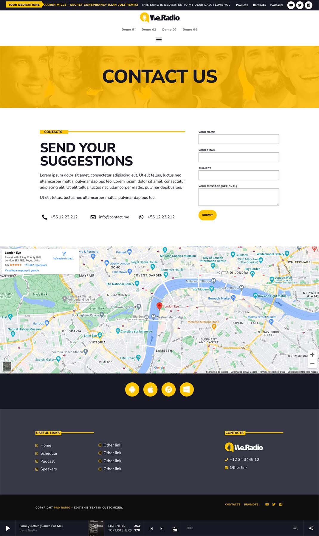 Demo 12 – Sun City Radio | Pro.Radio