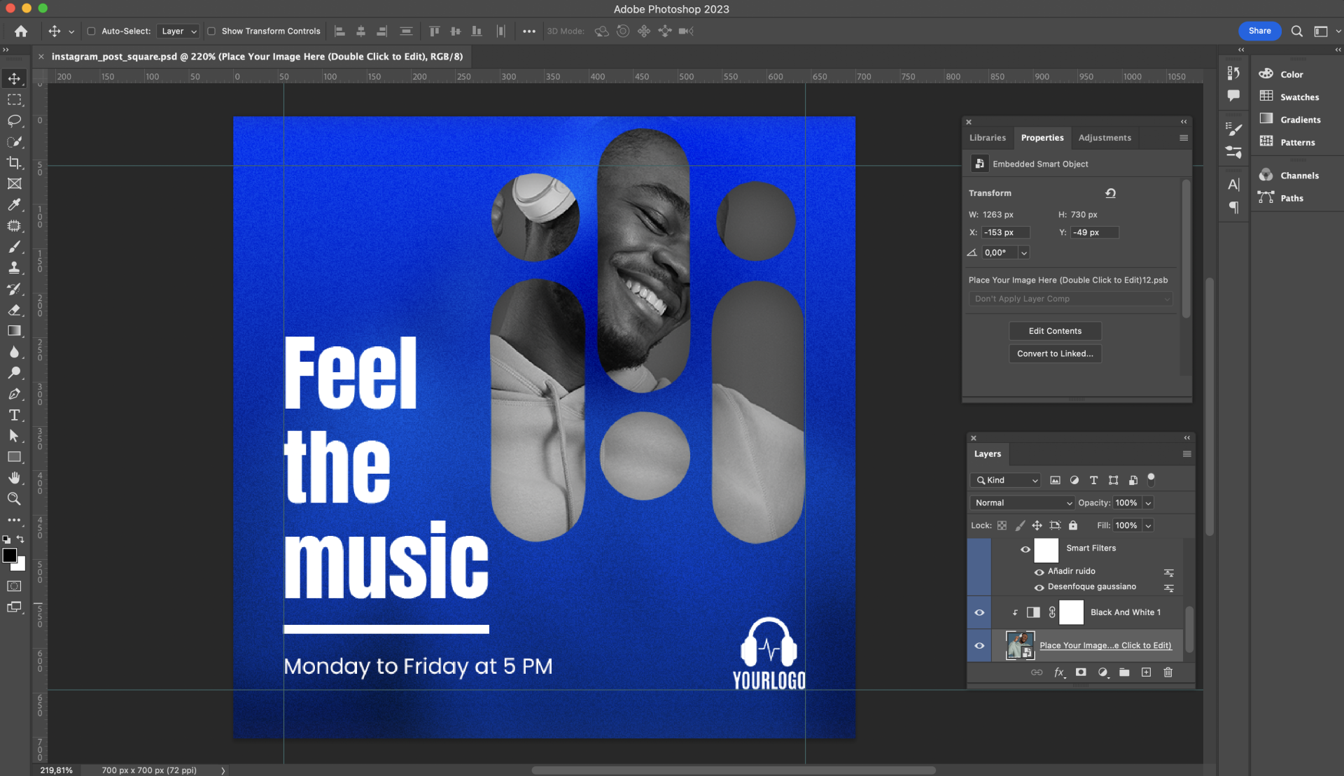 Free R’N’B’ and Hip Hop Templates for Radio Station Facebook and ...