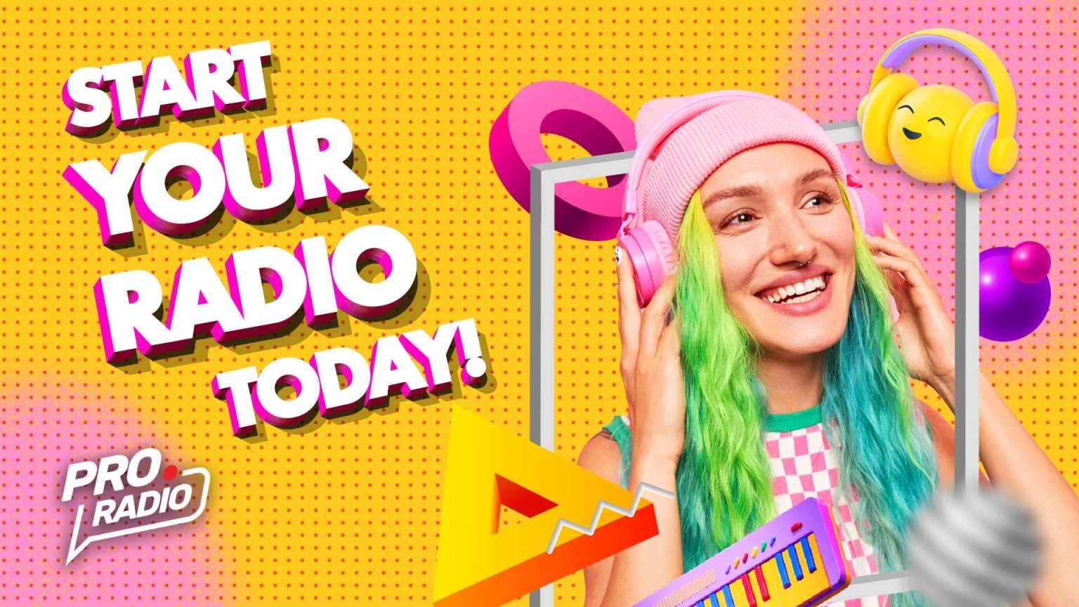Free template for your radio station page on Facebook | Pro.Radio