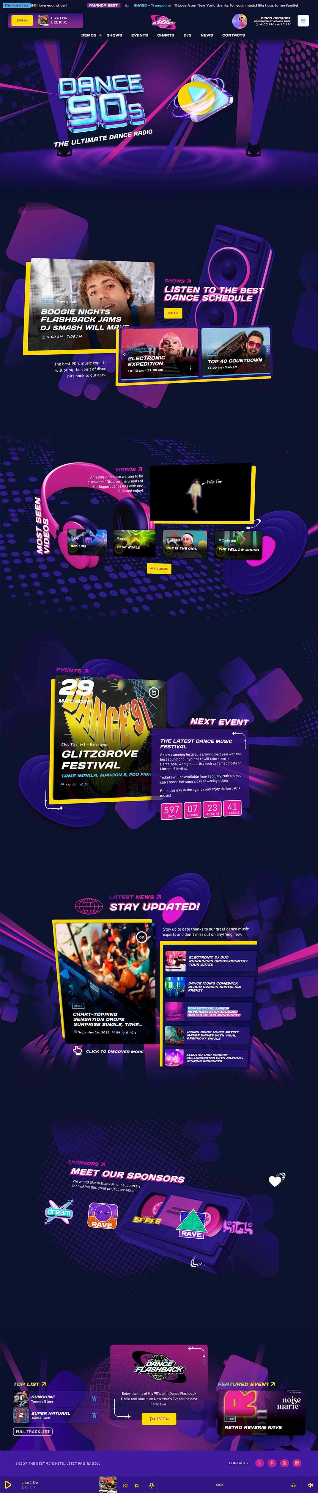 Demo 21 – Dance Flashback Radio – 90’s Remember Dance and Progressive ...