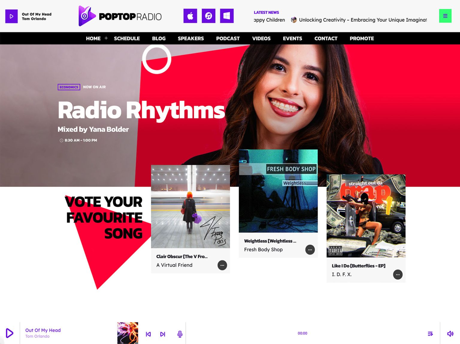 Radio Website Templates Included With Pro Radio | Pro.Radio