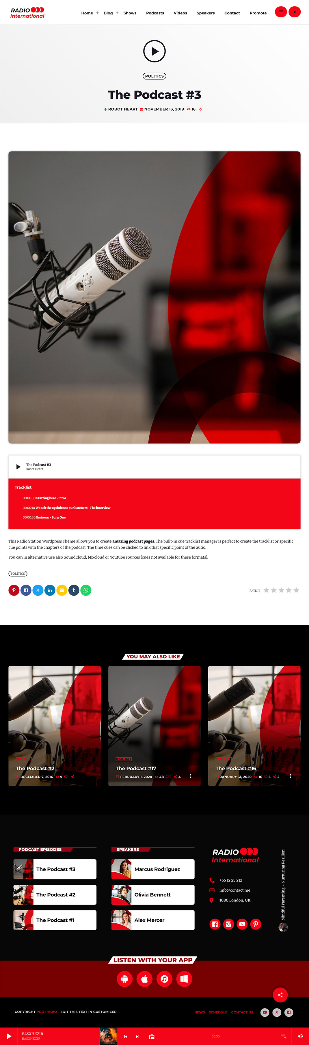 Demo 23 – Radio International – Professional News Radio Website ...