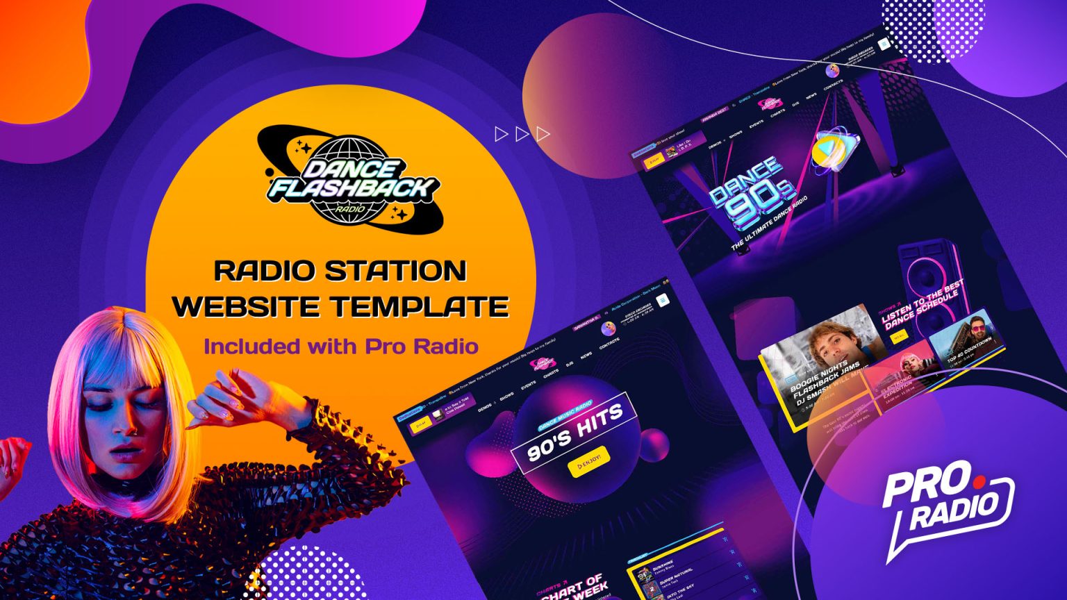 Discover the new Pop Radio Website Template! Included with Pro Radio WordPress Theme | Pro.Radio