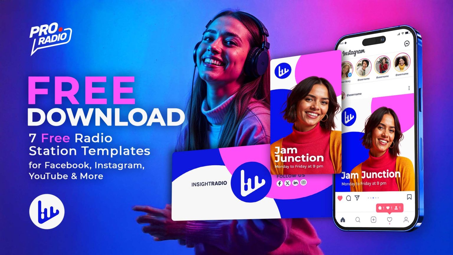 Free Download! Minimal Red – Pro Radio Template | Pro.Radio