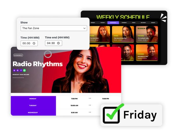 Radio Schedule and shows | Pro.Radio