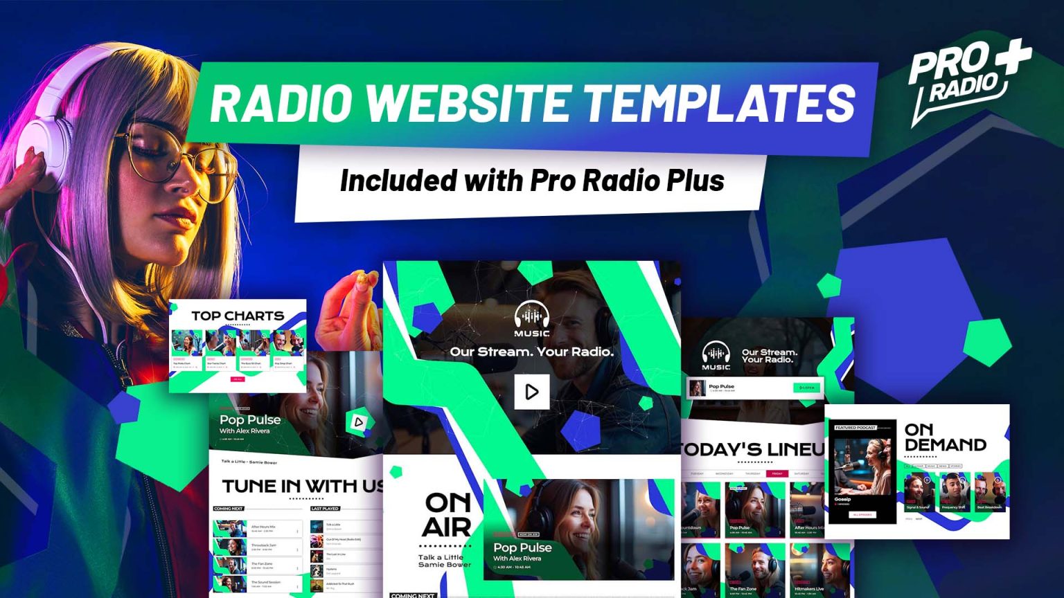 Professional Radio Templates for Talk & News Stations — Exclusive for ...