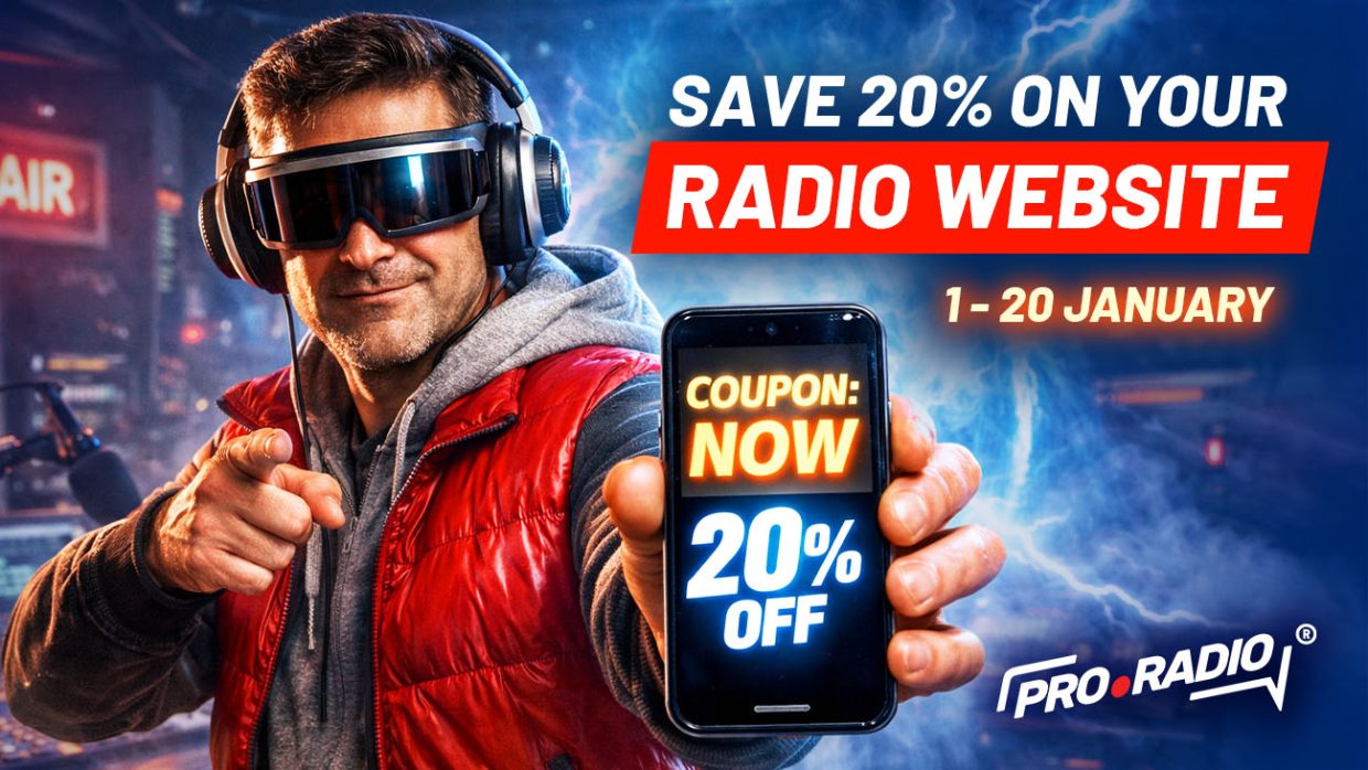 The Time Is NOW: January Clearance 20% OFF Pro Radio WP & Pro Radio ...