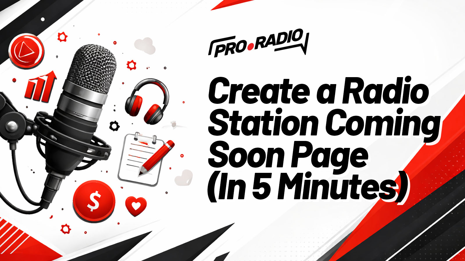 Create a Radio Station Coming Soon Page (In 5 Minutes) | Pro.Radio